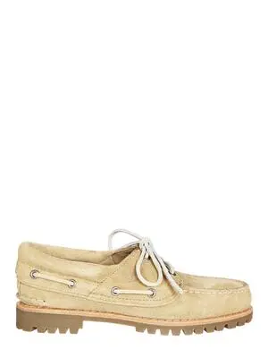 Timberland Suede Loafers With Tie Fastening - Sand