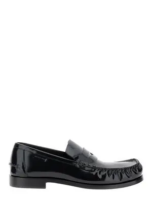 Bottega Veneta Penny Loafers - Black