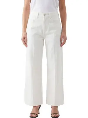 Brunello Cucinelli Cropped Cotton Trousers - Ice