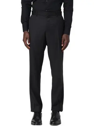 BOSS Tailored Straight Leg Trousers - Black