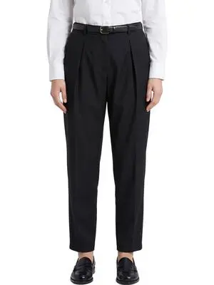 BRIGLIA 1949 Virgin Wool Portobello Trousers - Blue
