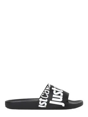 Just Cavalli Slide Sandals - Black