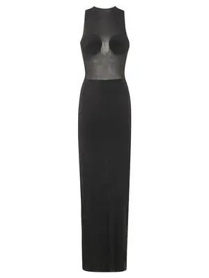 JEAN PAUL GAULTIER Maxi Dress - Black