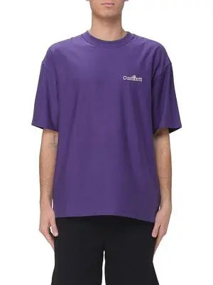 Carhartt Work In Progress Cotton Crew Neck T-shirt With Logo - Violet