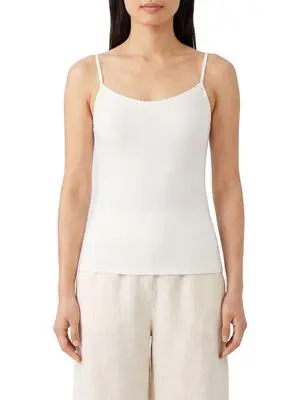 Patrizia Pepe Viscose V-neck Top With Thin Straps - White