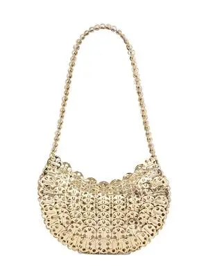 Rabanne Metal Shoulder Bag - Brown