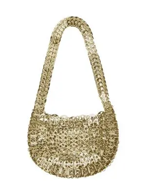 Rabanne Metallic Chain Shoulder Bag - Gold