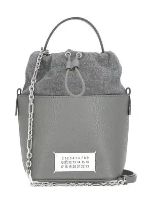 MAISON MARGIELA Mini Bucket Bag - Grey