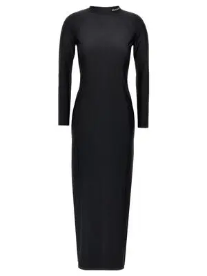 Alexander Wang Long Sleeve Maxi Dress - Black