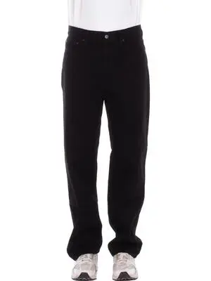 Carhartt Work In Progress Aaron Wide Leg Jeans In Denim - Black