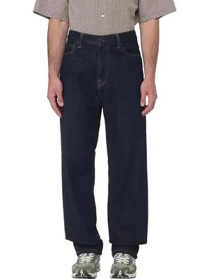 Carhartt Work In Progress Aaron Wide Leg Jeans In Denim - Blue