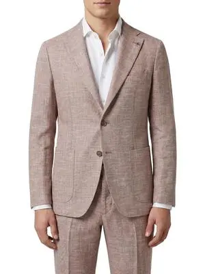 Tagliatore Single-breasted Blazer - Brown
