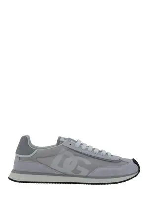 Dolce & Gabbana Logo Detail Lace-up Sneakers - Grey