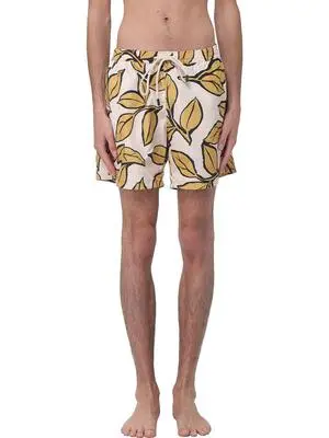 NOM Swimsuit With Leaf Print Yellow