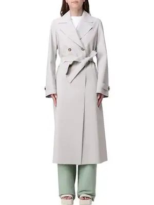 Max Mara Cedro Double-breasted Trench Coat - Sand