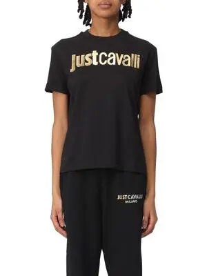 Just Cavalli Logo T-shirt - Black