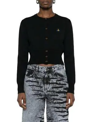 VIVIENNE WESTWOOD Vivienne Westwood Wool Cardigan Black