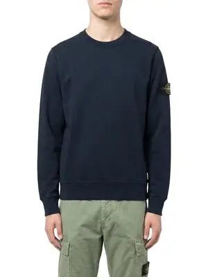 Stone Island Crewneck Sweatshirt - Blue