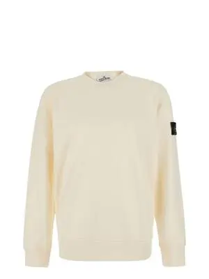 Stone Island Stone Island Crewneck Sweatshirt Milk