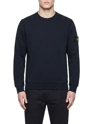 Stone Island Crewneck Sweatshirt - Navy