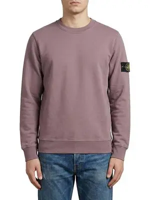 Stone Island Stone Island Crewneck Sweatshirt Violet