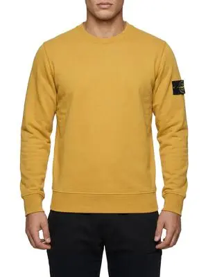 Stone Island Crewneck Sweatshirt - Yellow