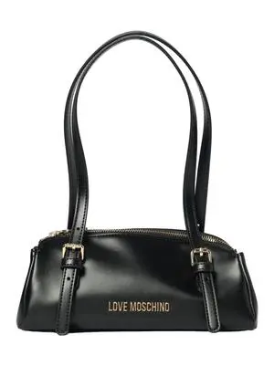 Moschino Faux Leather Bag - Black
