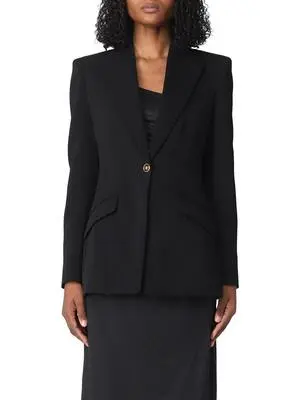 Versace Single Breasted Jacket - Black