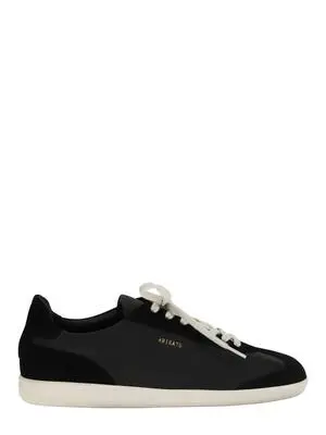 Axel Arigato Zane Lace-up Leather And Suede Sneakers - Black