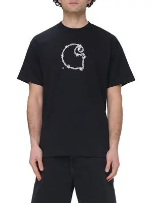 Carhartt Work In Progress Barbwire C T-shirt - Black