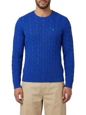 Polo Ralph Lauren Polo Ralph Lauren Cable Knit Jumper Blue 1