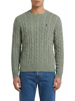 Polo Ralph Lauren Cable Knit Jumper - Sage