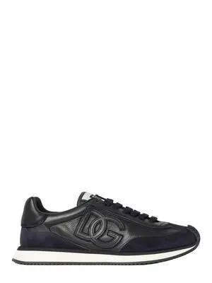 Dolce & Gabbana Logo Detail Sneakers - Blue