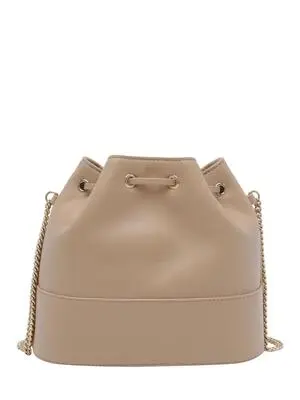 Valentino Garavani Vlogo Signature Mini Bucket Bag In Calf Leather - Pink