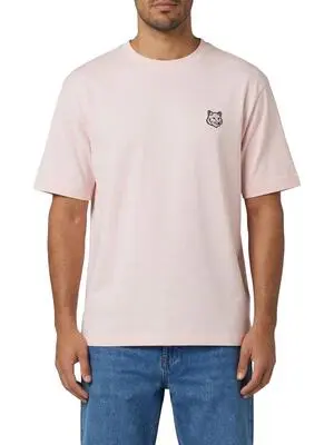 Maison Kitsuné Cotton T-shirt With Logo - Violet