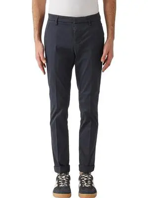 DONDUP Slim Fit Stretch Cotton Trousers - Blue