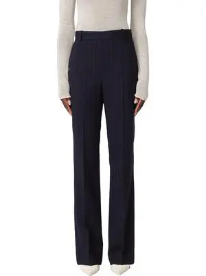 Pinko Tailored Pinstripe Trousers - Blue