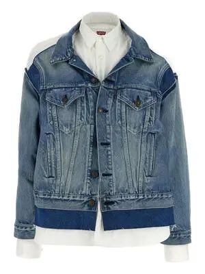 Junya Watanabe Patchwork Jacket - Denim