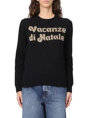 MC2 SAINT BARTH Jumper With Text Detail - Black