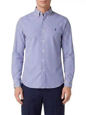 Polo Ralph Lauren Stretch Cotton Casual Shirt - Blue 2