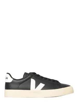 VEJA Campo O.t. Leather Low Top Sneakers - Black