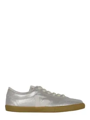 VEJA Veja Volley O.T. Laminated Leather Sneakers Silver
