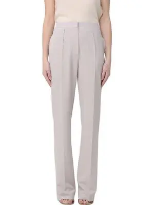 Patrizia Pepe Crêpe Slim Fit Trousers - Grey