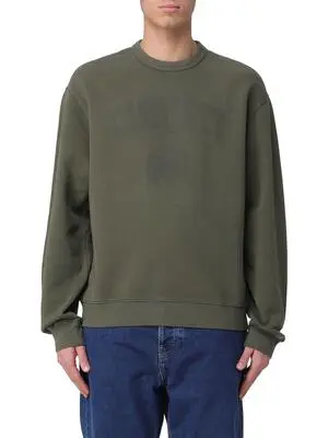 Carhartt Work In Progress Crew Neck Sweatshirt With Logo - Brown