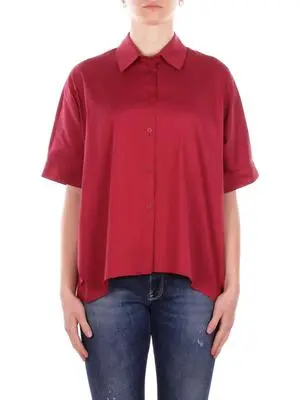 Max Mara Cotton Shirt - Red