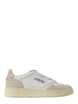AUTRY Low Top Lace Up Trainers - White