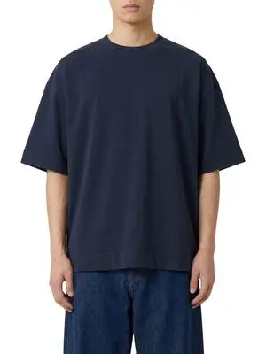 Dries Van Noten Basic Cotton T-shirt - Navy