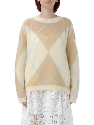 GANNI Argyle Knit Pullover - Multicolor