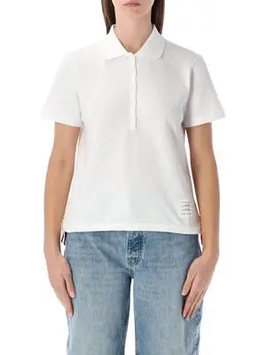 Thom Browne Classic Polo Shirt - White