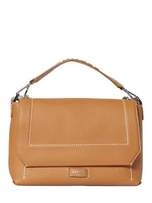 LANCEL Leather Shoulder Bag - Camel